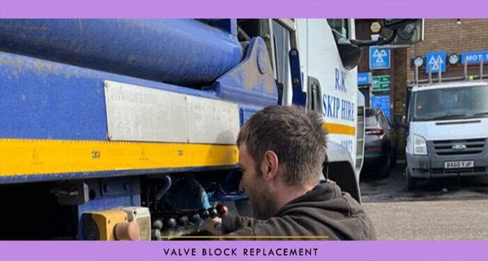 Case Study: Valve Block Replacement for Skip Lorries - Plus Repair Guide